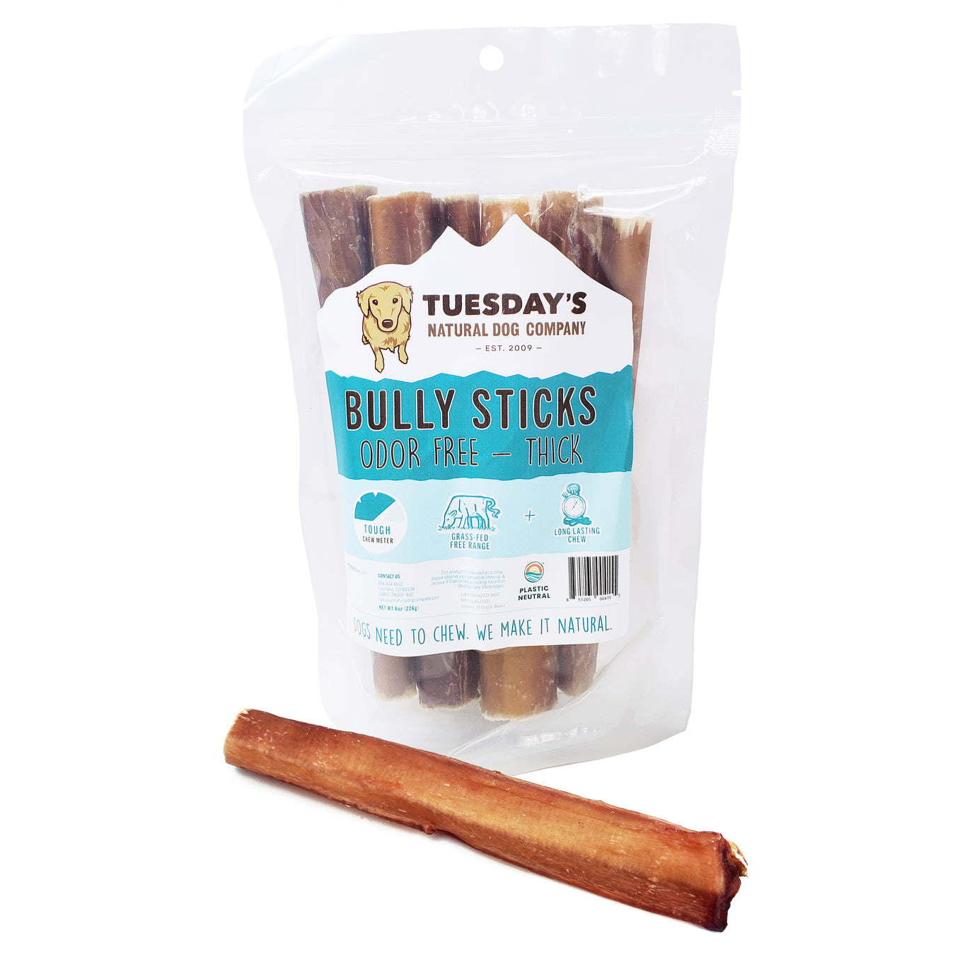 Dogs Need To Chew. We Make It Natural. – Tuesday's Natural Dog Company