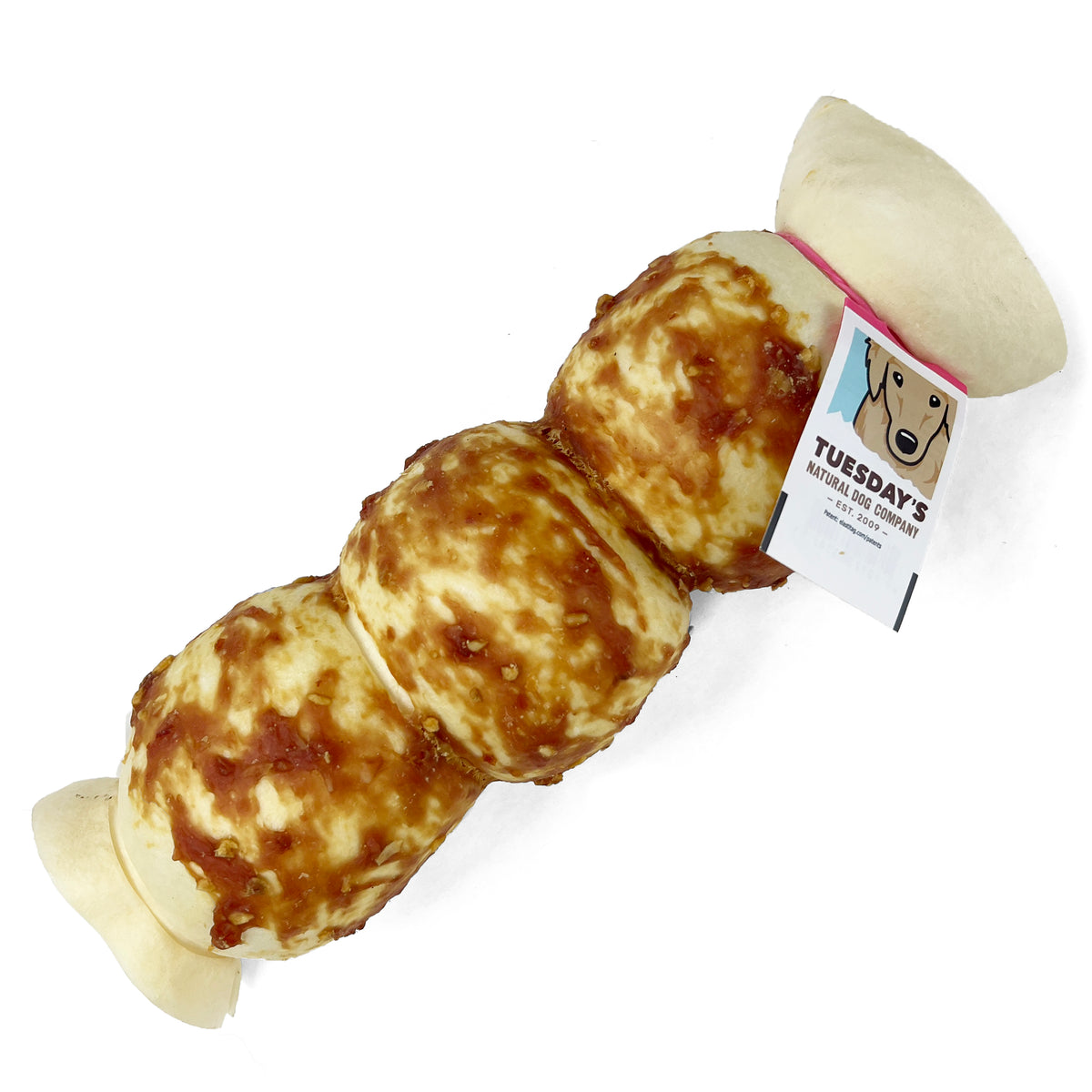 10" Chicken Basted Beef Cheek Rolls (Bulk) – Tuesday's Natural Dog Company