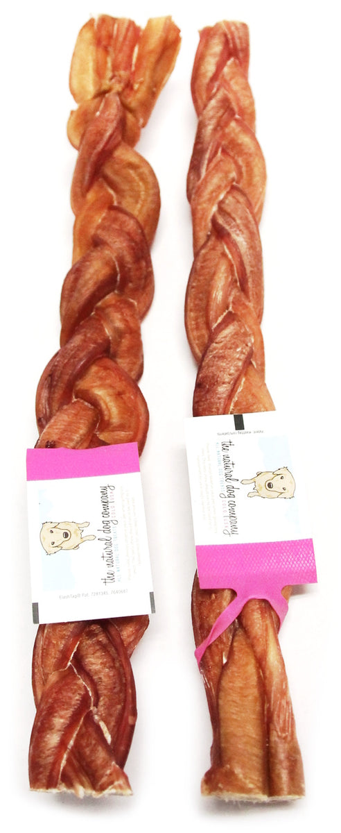 12" Thick Braided Bully Stick - Odor Free (Bulk) – Tuesday's Natural ...