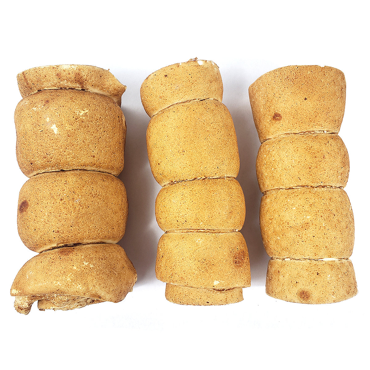 5-6" Beef Basted Cheek Rolls (Bulk) – Tuesday's Natural Dog Company